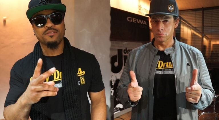 Tony Royster Jr and Thomas Lang in Treppendorf - Thomann Blog
