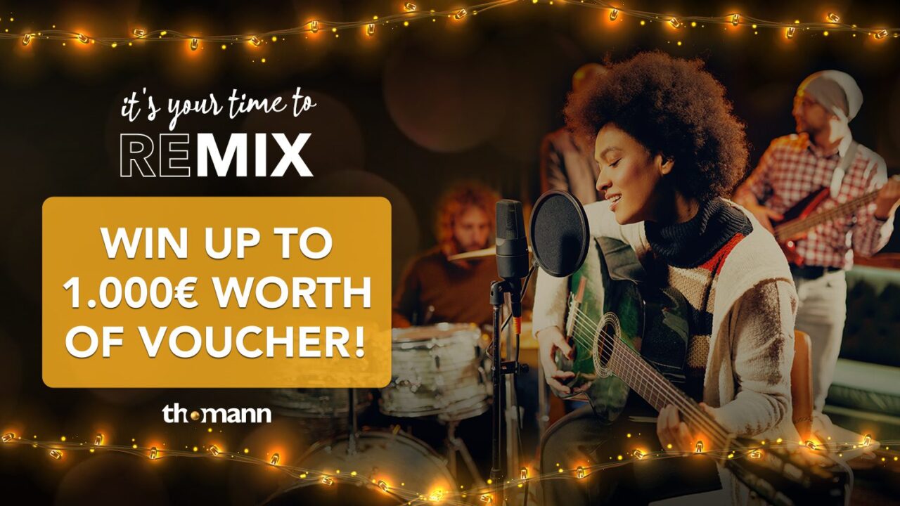 It's your time to (re)mix - musical contest - Thomann Blog