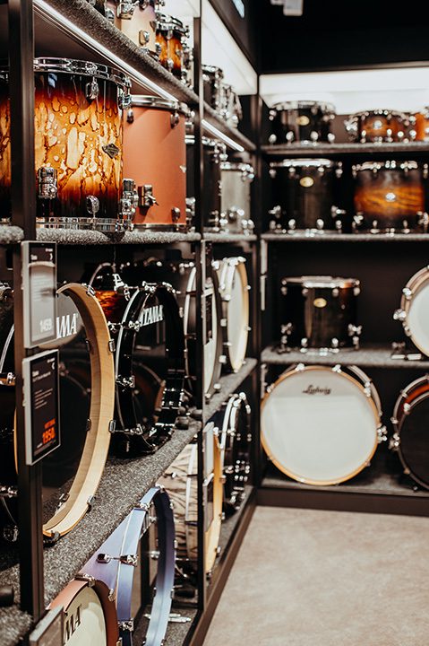 Thomann Shop New Drum and Brass Departments