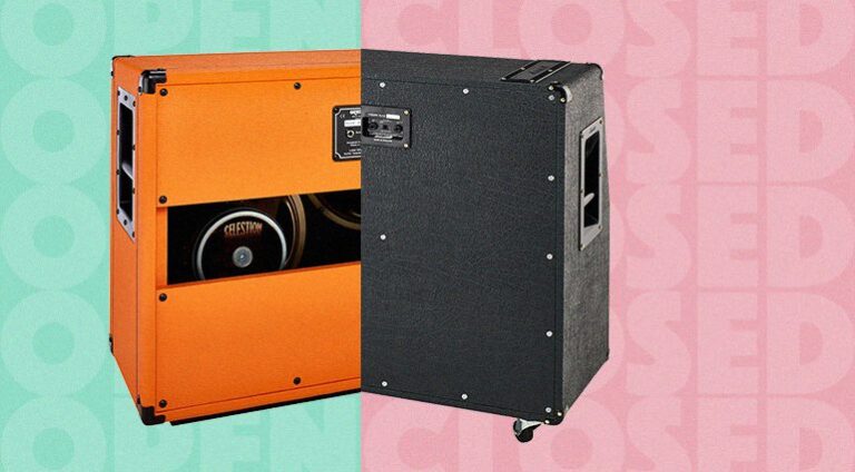 Guitar Amp Cabinets Closed Back vs. Open Back - Thomann Blog