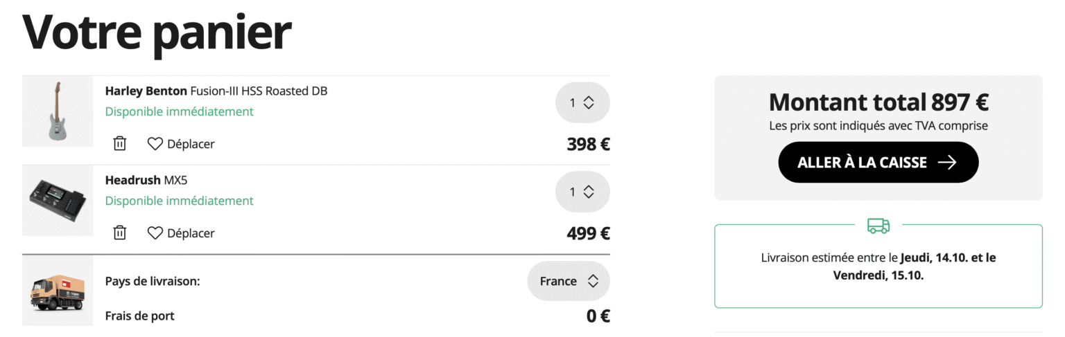 Le Site Thomann: Nouveau design et meilleure interface d'utilisation ...