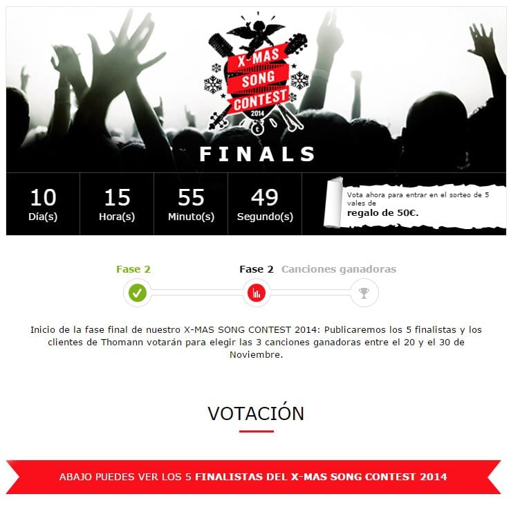 X-MAS SONG CONTESTS - ¡La Final! - Thomann Blog