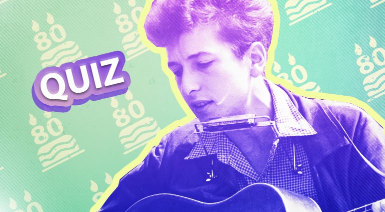 Quiz - 80ste verjaardag van Bob Dylan! - Thomann Blog