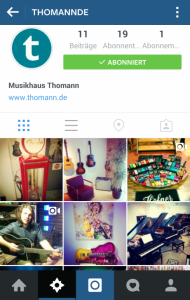 Thomann goes Instagram - Thomann Blog