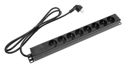19 Zoll Rack- Mehrfachstecker innen befestigen | Musiker-Board