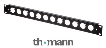 Thon Rack Panel 1U 12XLR 90° – Thomann Danmark