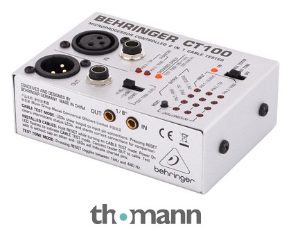 Behringer CT-100 Kabeltester – Musikhaus Thomann