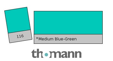 Lee Colour Filter 116 M.Blue Green – United States