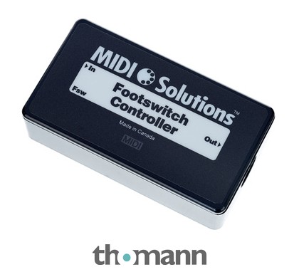 MIDI Solutions Footswitch To MIDI Controller – Thomann Portuguesa