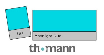 Lee Filter Roll 183 Moonlight Blue – United States