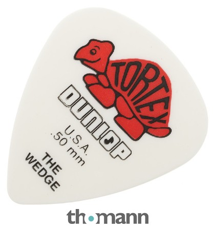 Dunlop Plectrums Tortex Wedge 0,50 – Thomann UK