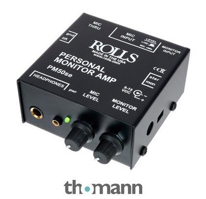 Rolls PM 50se Personal Monitor Amp – Thomann Sverige