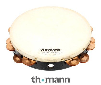 Grover Pro Percussion T2/PhBr Tambourine – Thomann UK