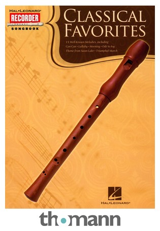 Hal Leonard Classical Favorites Recorder – Thomann UK