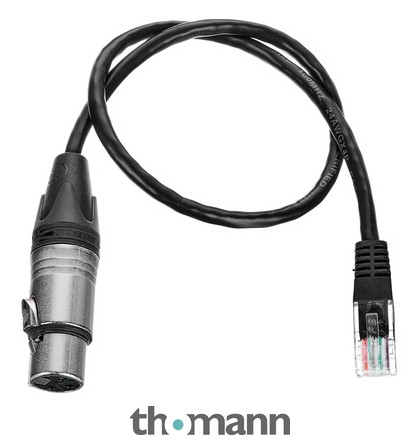 Stairville DMX-Adapter XLR F - RJ45 – United States
