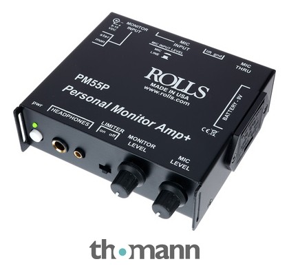 Rolls PM 55P Personal Monitor Amp – Thomann Sverige