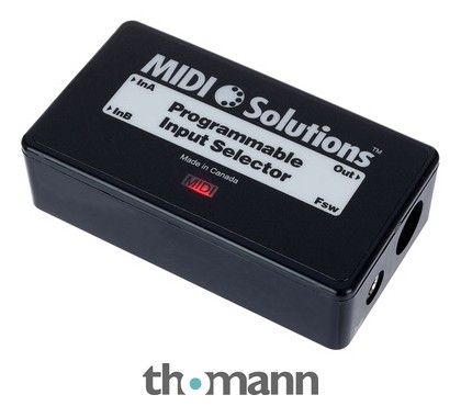 MIDI Solutions Programmable Input Selector – Thomann France
