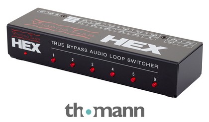 Voodoo Lab HEX Audio Loop Switcher – Thomann UK