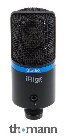 IK Multimedia iRig Mic Studio black – Thomann United Kingdom