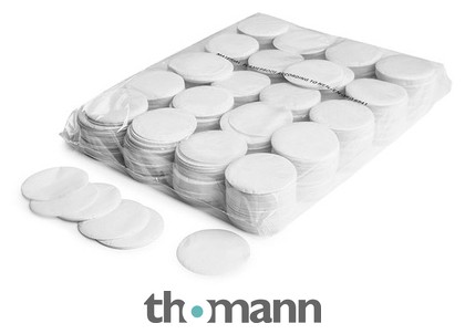 Magic FX Confetti round Ø 55mm White – Norway