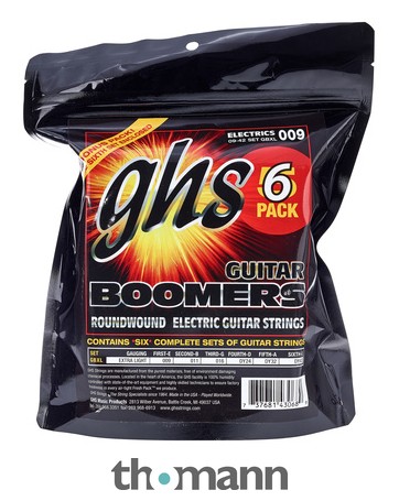 GHS Boomers E.Light 09-042 6-Pack – Thomann UK
