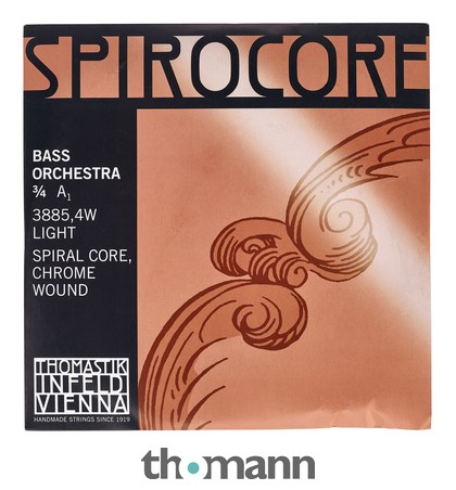 Thomastik Spirocore A Bass 3/4 light – Thomann UK