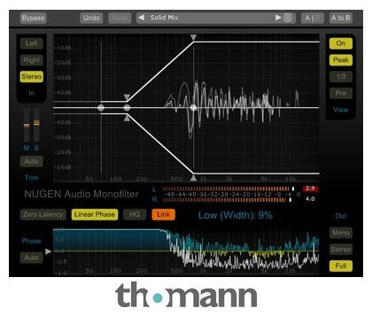 Nugen Audio Monofilter – Thomann UK