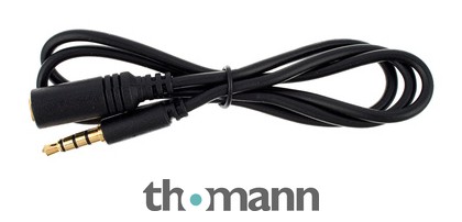 the sssnake Slim Line 4 Pin Jack 0,5m BK – Thomann UK