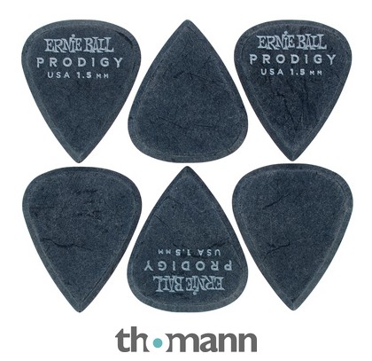 Ernie Ball Prodigy Picks 1,5 mm STD BK – Thomann UK
