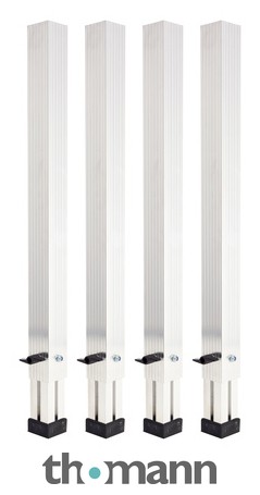 Stairville Tour Stage Tele Leg 4x 80-140 – Thomann UK