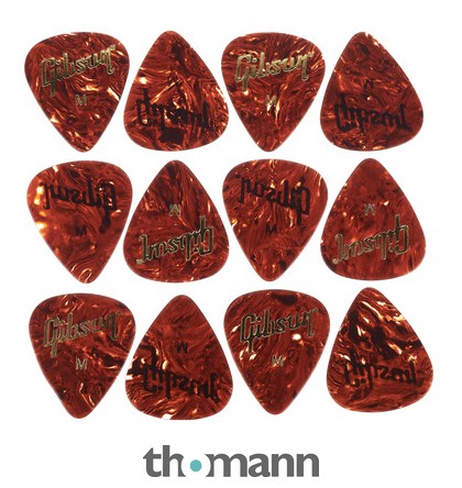 Gibson Tortoise Picks Medium 12pc – Thomann France