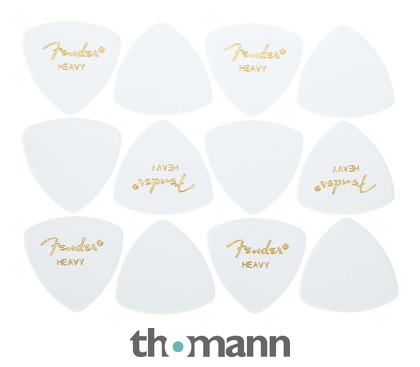 Fender Triangle Picks WH Set Heavy – Thomann UK