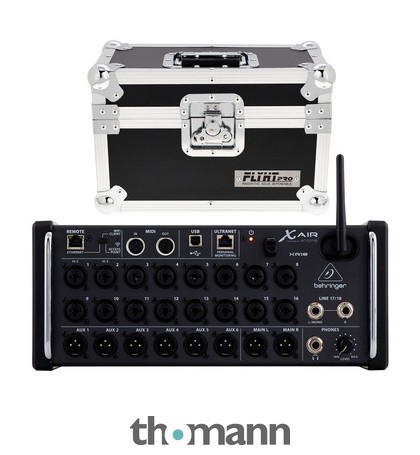 Behringer X Air XR18 Flyht Case Bundle – United States