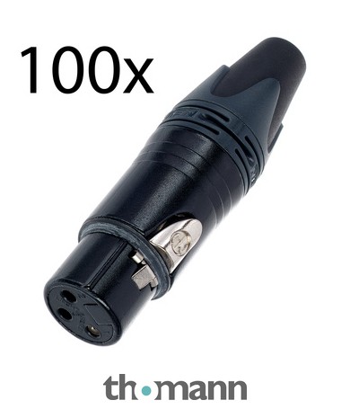 Neutrik NC3 FXX-BAG 100x – United States