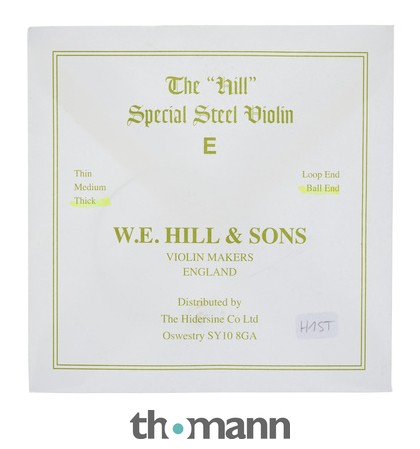 W.E. Hill & Sons E-String 4/4 Strong BE – Thomann United Kingdom