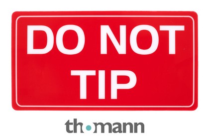 Stageworx Tourlabel Do Not Tip – Thomann UK