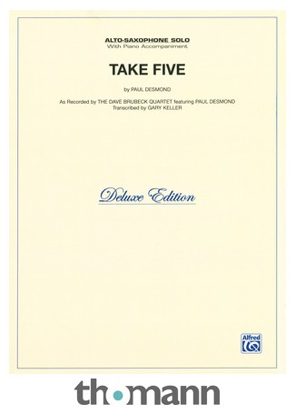 Alfred Music Publishing Take Five Alto Sax – Thomann UK