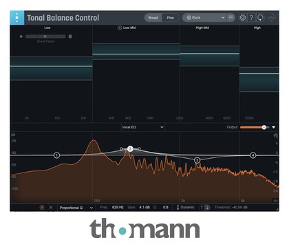 iZotope Tonal Balance Control 2 – Musikhaus Thomann