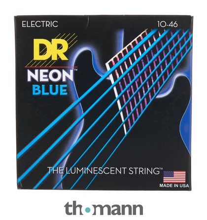 DR Strings Neon Blue NBE-10 – Thomann UK