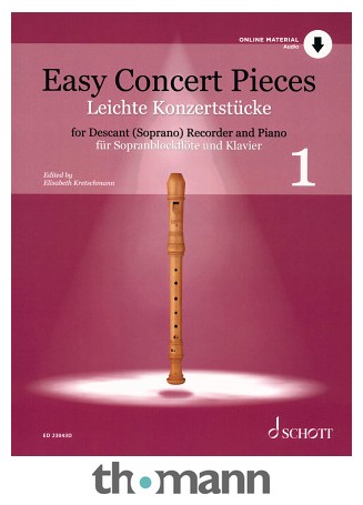 Schott Easy Concert Pieces Recorder 1 – Musikhaus Thomann