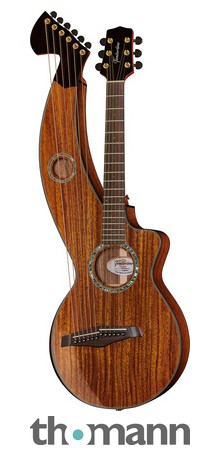 Timberline Guitars T70HGpc-e Harp Guitar – United States