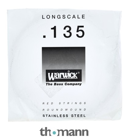 Warwick 42135 Red Strings Single 135 – Thomann UK