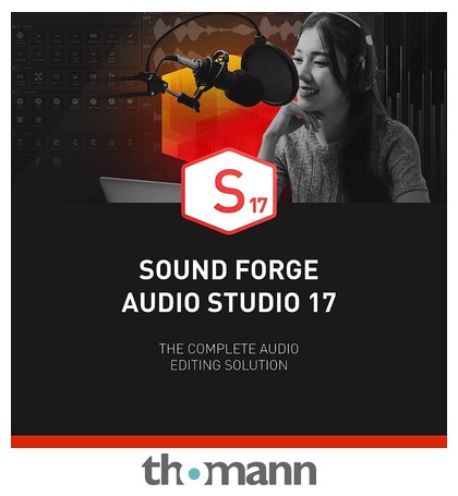 Magix Sound Forge Audio Studio – Thomann UK