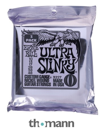 Ernie Ball Ultra Slinky 3-Pack 3227 – Norway
