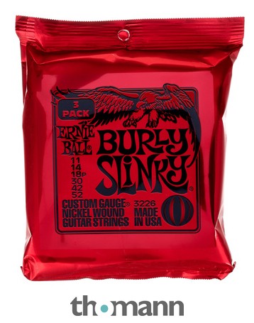 Ernie Ball Burly Slinky 3-pack 3226 – United Arab Emirates