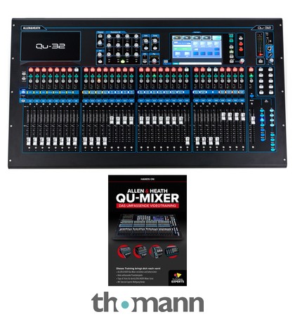 Allen & Heath Qu-32 Chrome Hands On Bundle – Thomann UK