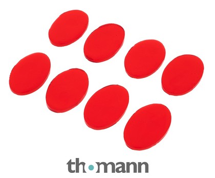 SkyGel Gel Damper Pads Volcano Red – Thomann UK