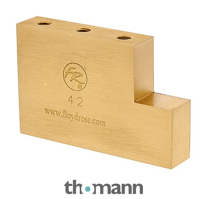 Floyd Rose Fat Brass Block L 42mm – Thomann UK