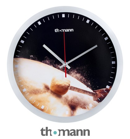 Thomann Wall Clock Classic Drum – Thomann UK
