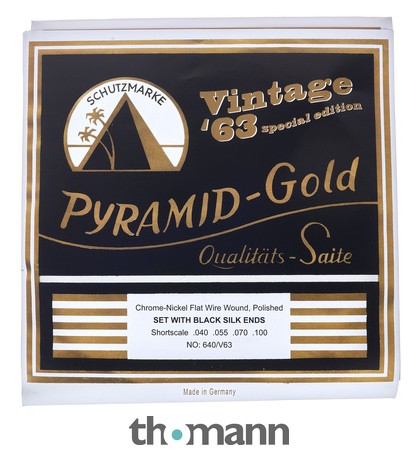 Pyramid Vintage 63 Flatwound Set – Thomann UK